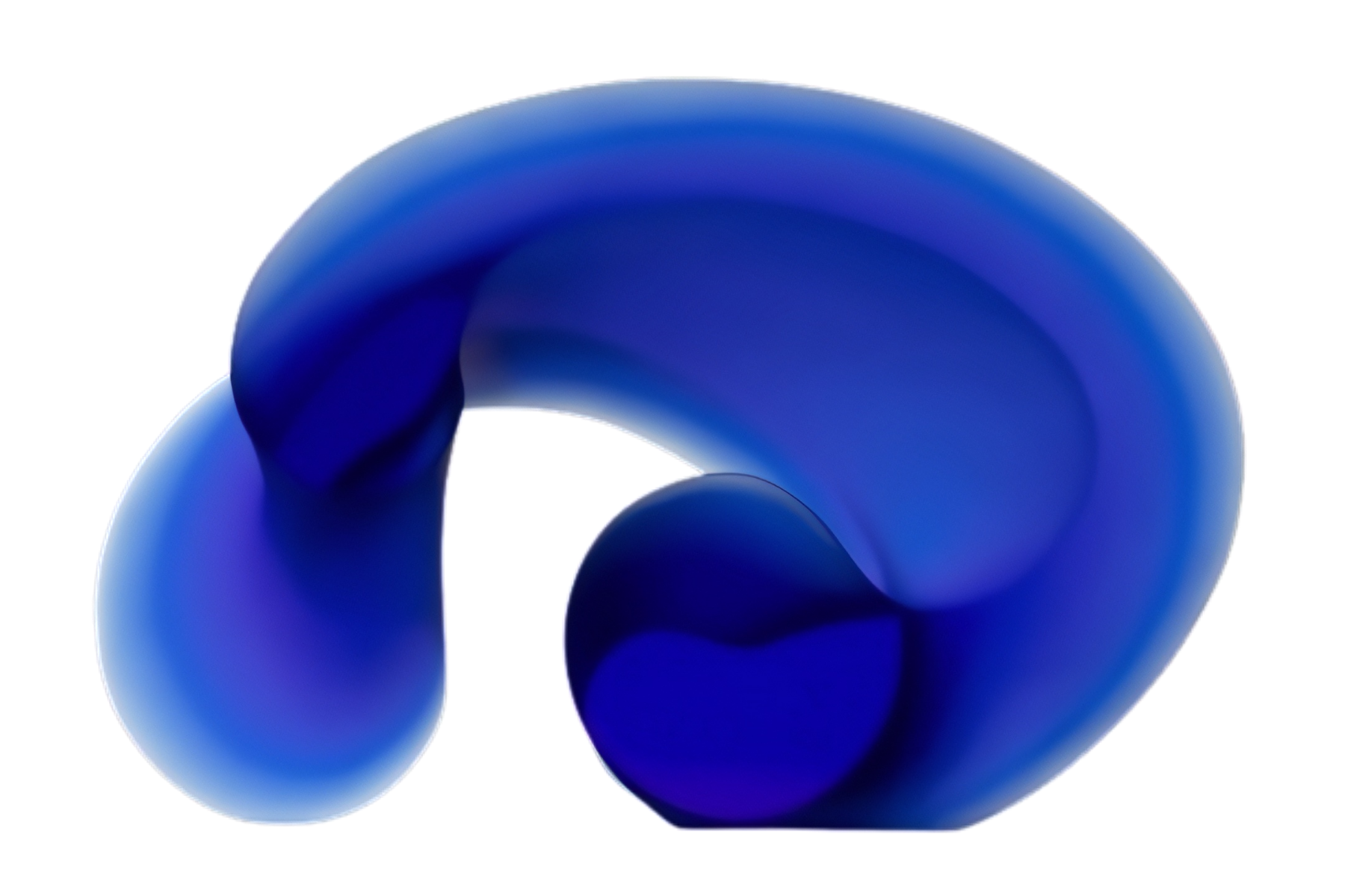 Karin Mørch | Amorphous Cobalt Blue • HABATAT Galleries