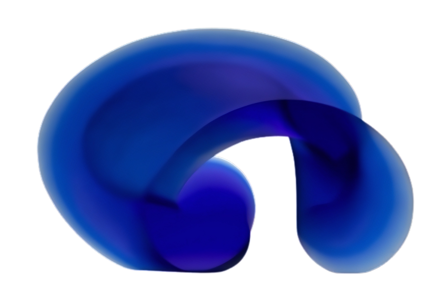 Karin Mørch | Amorphous Cobalt Blue • HABATAT Galleries