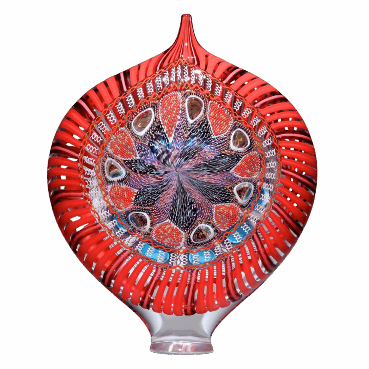 David Patchen | Vermillion Ellipse • HABATAT Galleries